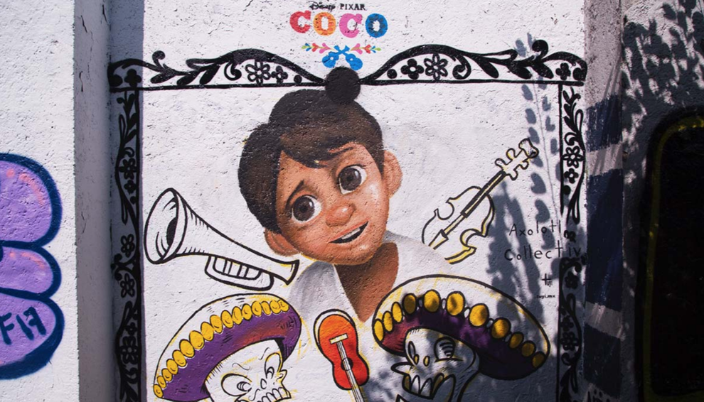 These "Coco" Murals Will Get You So Excited For The New Pixar Movie