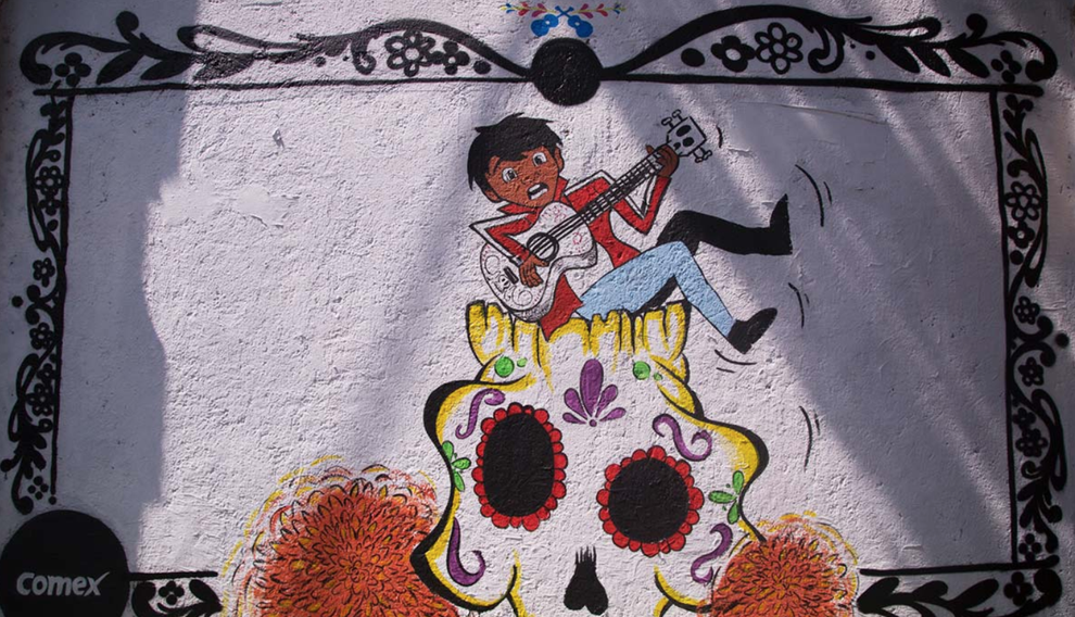 These "Coco" Murals Will Get You So Excited For The New Pixar Movie