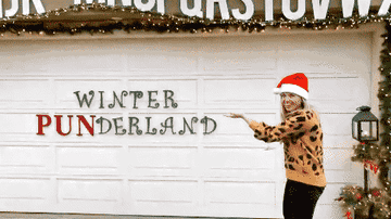 Couple Creates A Fun 'Winter Punderland' And Absolutely Nails It