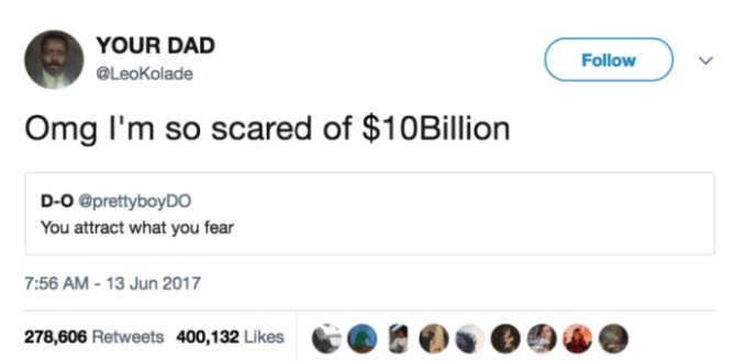 50 Brilliant Tweets From 2017 That Easily Broke The 150K Retweet Barrier