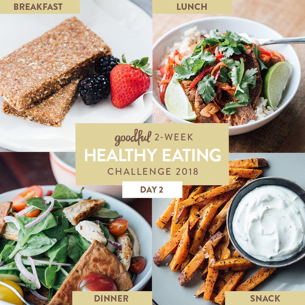 Day 1 Of The Goodful 2-Week Healthy Eating Challenge 2018