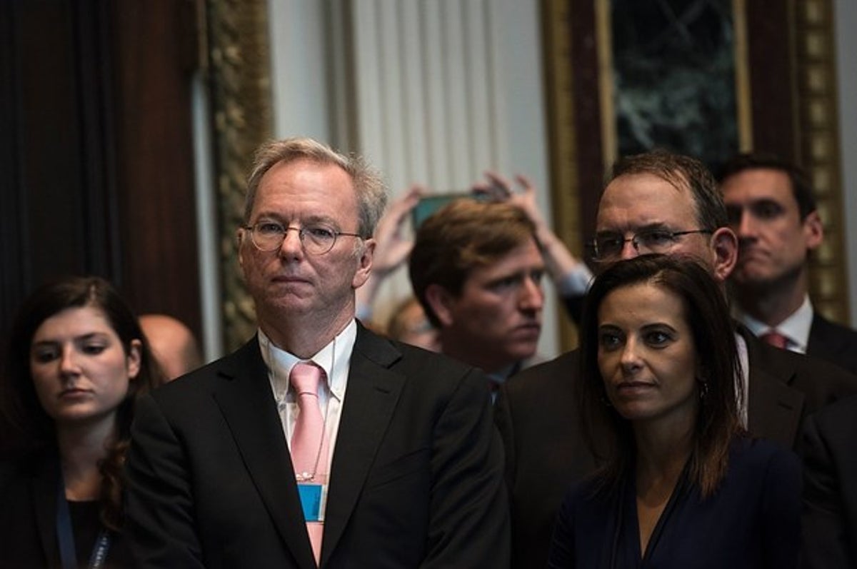 Former Google CEO Eric Schmidt Steps Down As Alphabet's Executive Chairman