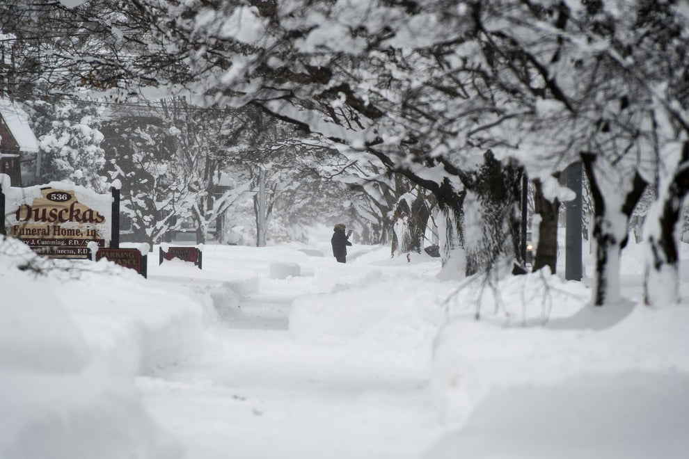 Surreal Photos Show The Record-Breaking Snowfall In Pennsylvania