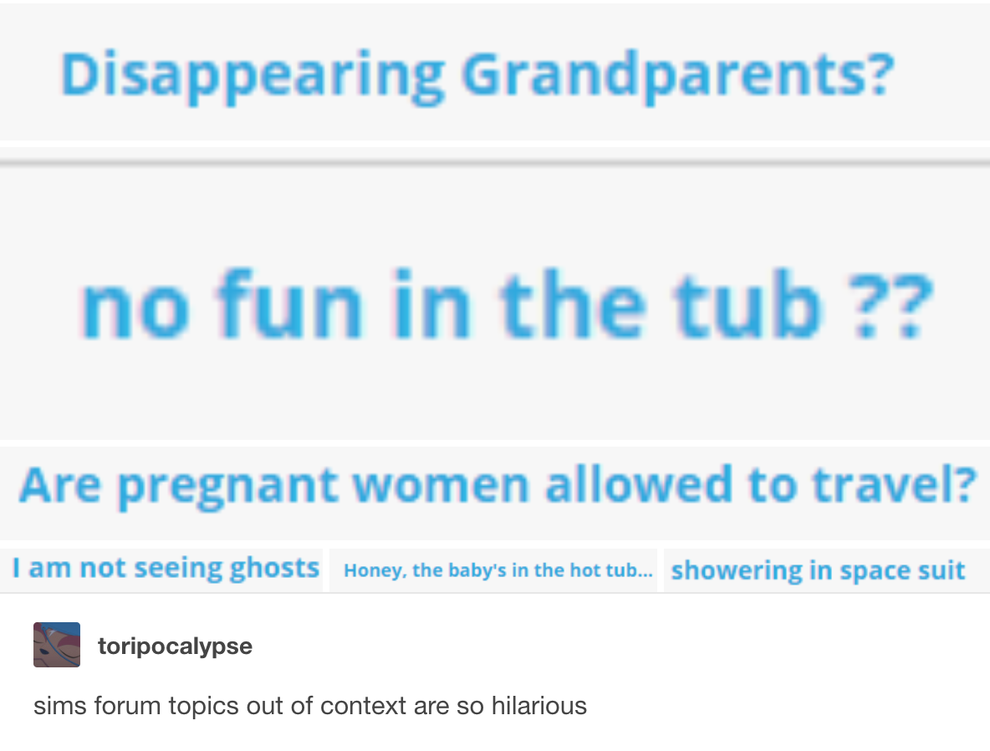 21 Jokes For People Who Have Been Fans Of "The Sims" For Many, Many Years