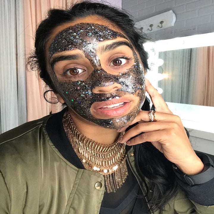 We Tried The Viral Glitter Mask That's All Over The Internet And Here's ...