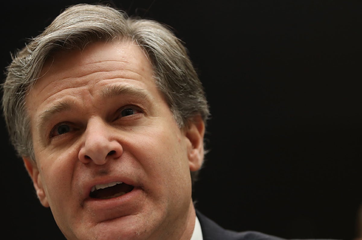 The FBI Director Is Pushing Back Against Trump's Claim That Its ...