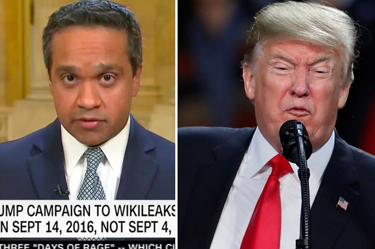 Trump Attacked CNN After It Corrected A Huge WikiLeaks Email Story