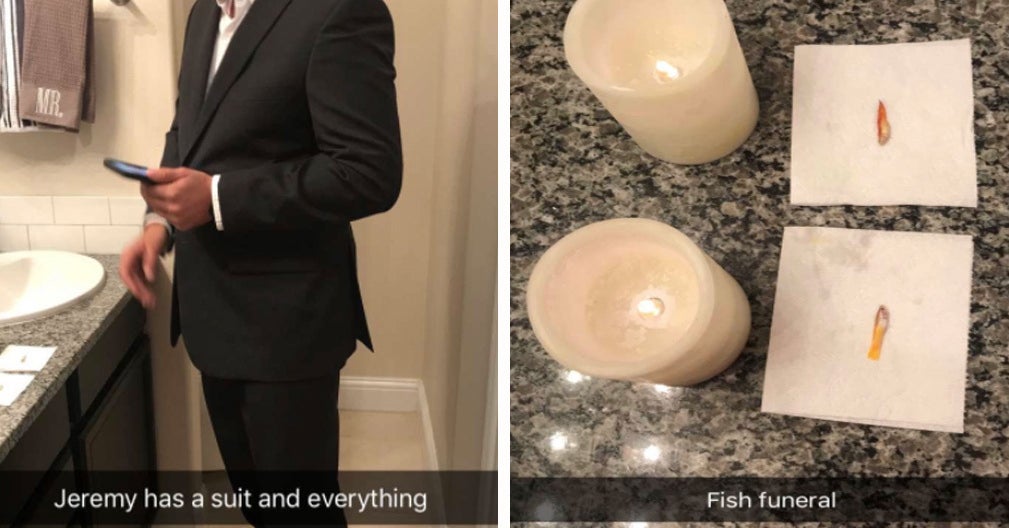 This Guy Gave His Fish A Full Funeral And It's Some Real Life Goals