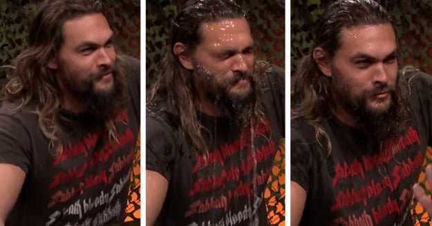 Jason Momoa Soaking Wet Is The Only Thing You Should See Today