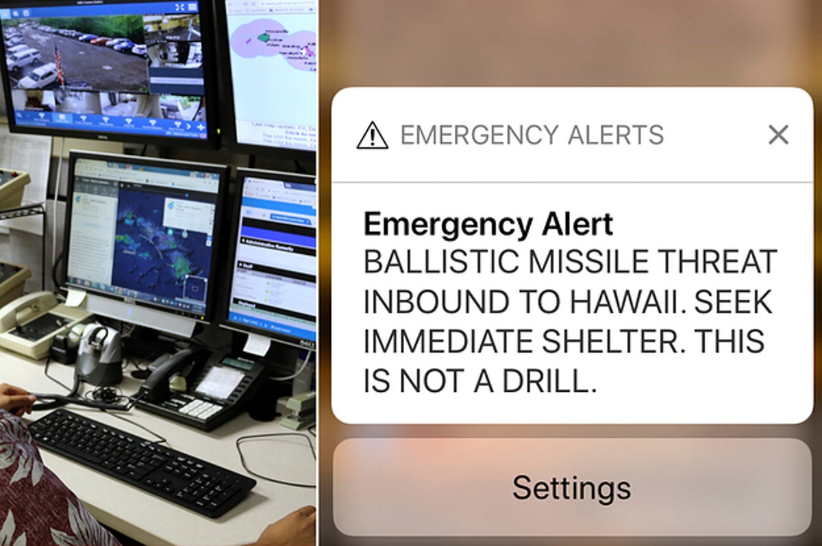The Hawaii Employee Who Sent The False Missile Alert Is Refusing To ...