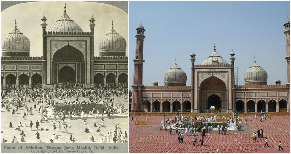 32 Incredible Pictures Of India From Over 100 Years Ago Vs. Now