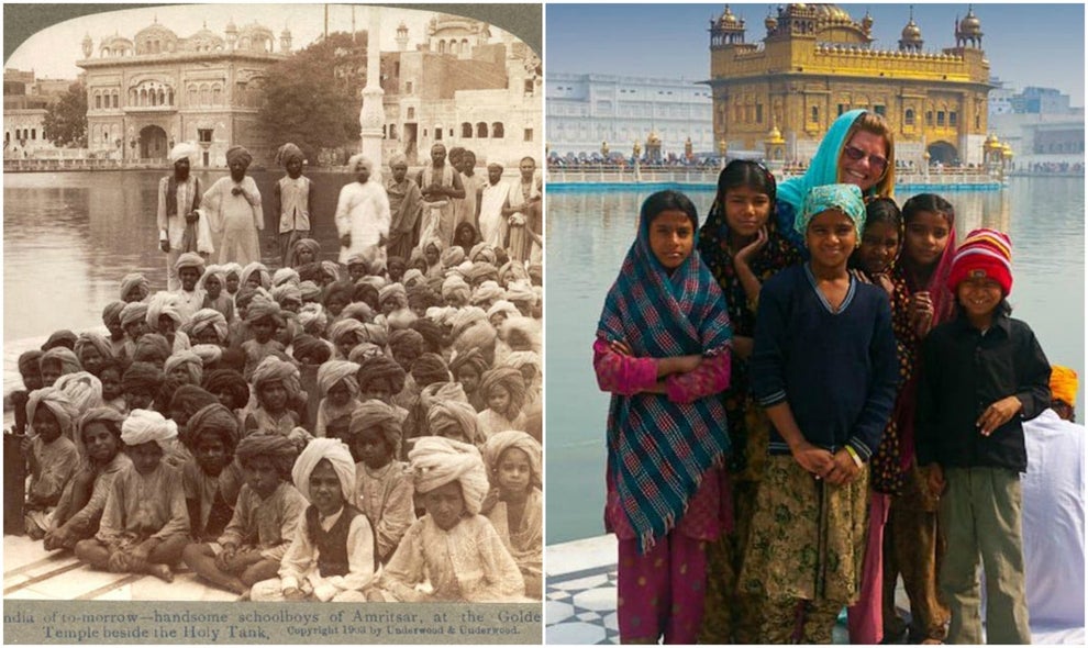 32 Incredible Pictures Of India From Over 100 Years Ago Vs. Now