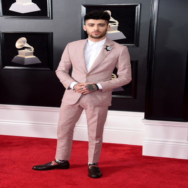 Zayn Wore A Pink Suit To The Grammys And I Now Can't Stand Up For ...