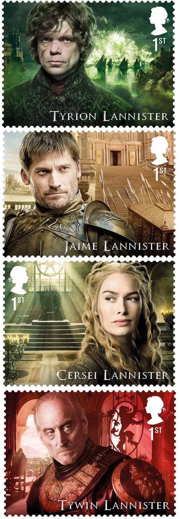 They're Making "Game Of Thrones" Stamps And They're Gorgeous