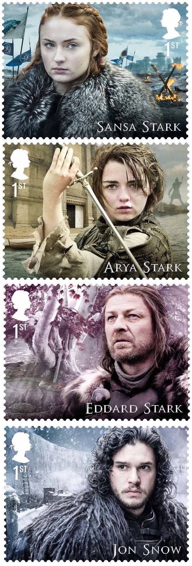 They’re Making “Game Of Thrones” Stamps And They’re Gorgeous