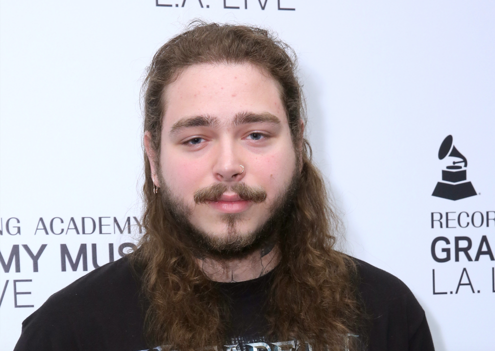 Once You Realize That Post Malone's Mustache Looks Like Two Dogs ...