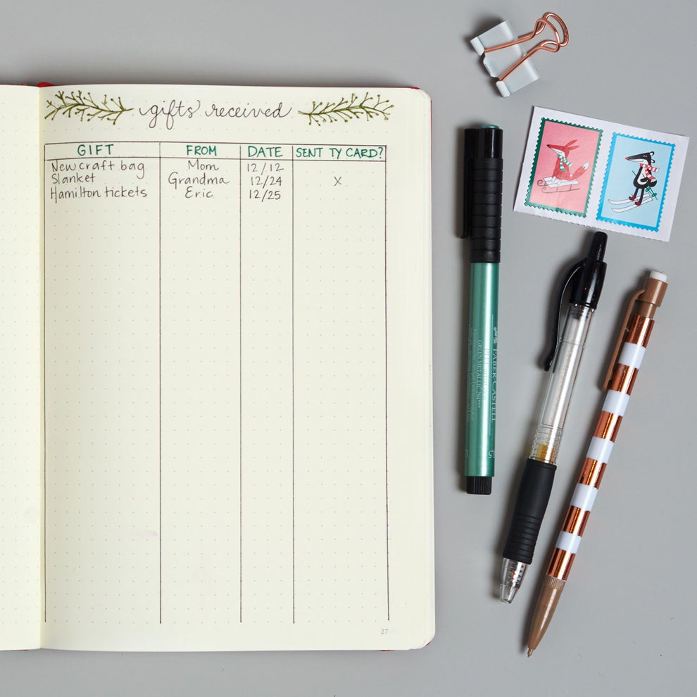 35 Cool Lists To Start And Keep In 2018