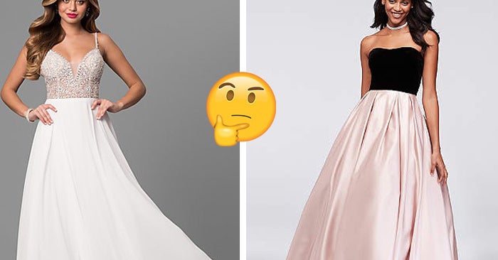 Tell Us Your Preferences And We'll Reveal What Kind Of Prom Dress You ...