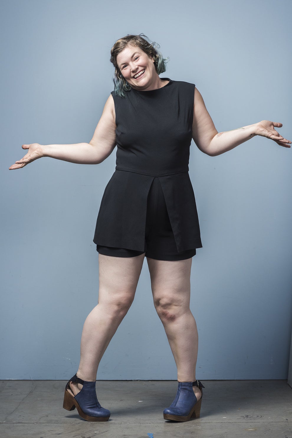 I'm Really Insecure About My Legs, So I Spent A Week In Rompers And ...