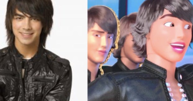 Joe Jonas Looks Just Like This Barbie And He's The First To Admit It