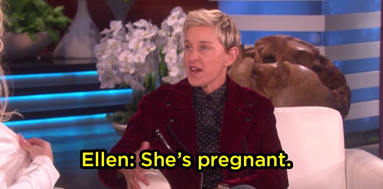 ellen pregnancy