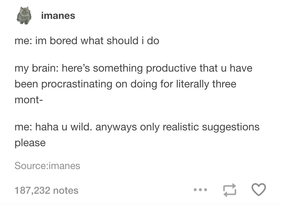 21 Hilarious Tumblr Posts That'll Make You Laugh Then Cry If You're ...