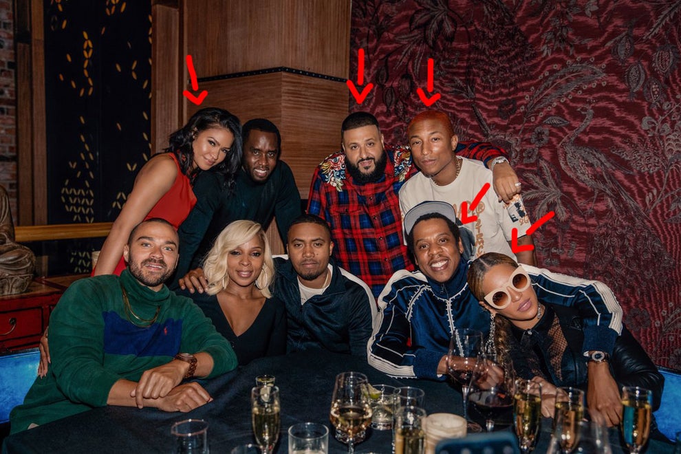 Diddy Posted A Picture With Basically All The Famous People In The ...
