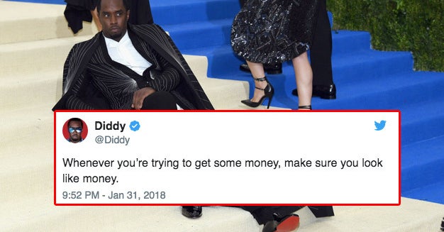 21 Diddy Tweets That Will Ensure You're Basically Rich By 2020