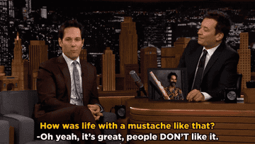 Paul Rudd Accidentally Terrorized An Elderly Couple With His Mustache ...