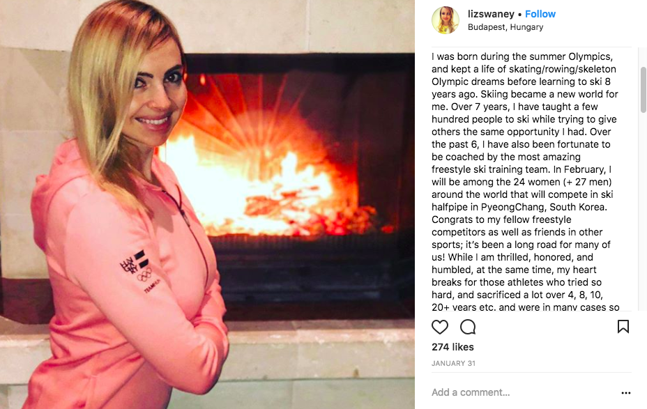 Olympic Skier Elizabeth Swaney Does No Tricks And People Are Loving It