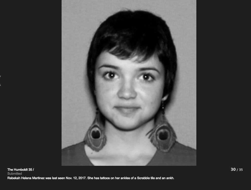 A "Bachelor" Viewer Just Spotted Bekah On A List Of Missing People In ...