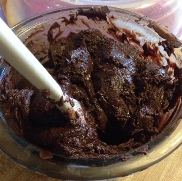 working with chocolate