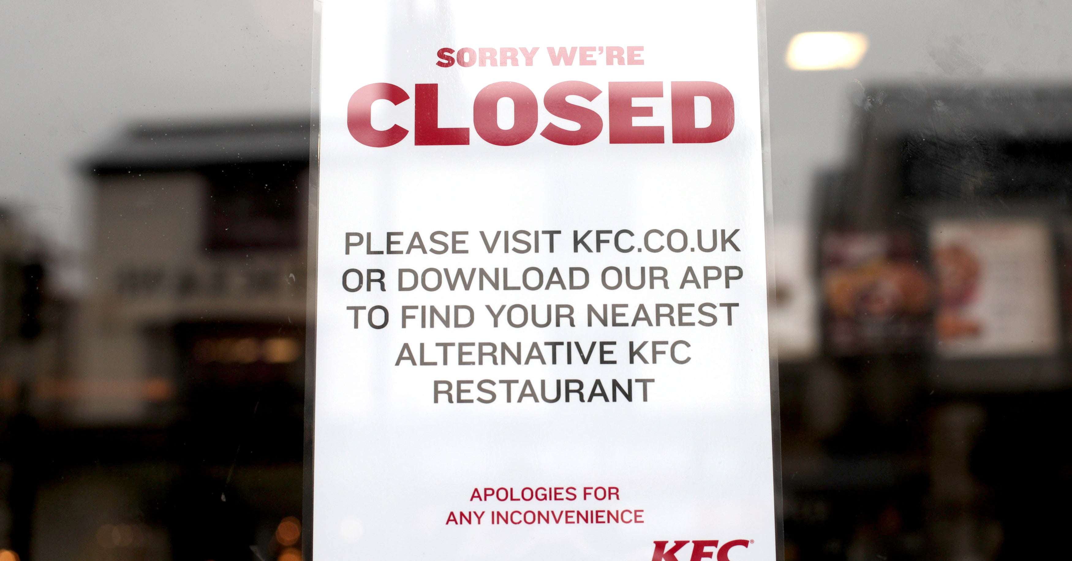 Desperate KFC Staff Have Been Seen Trying To Buy Chicken From Local ...