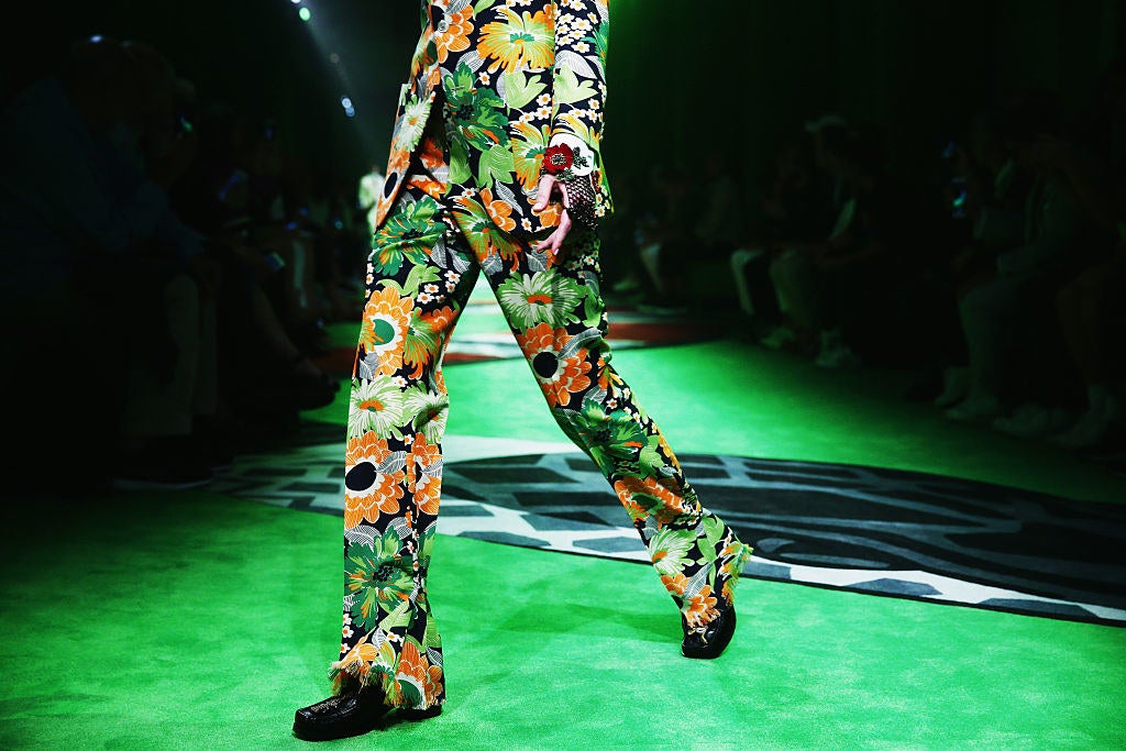 Gucci Models Carried Replicas Of Their Own Heads Down The Runway And It ...