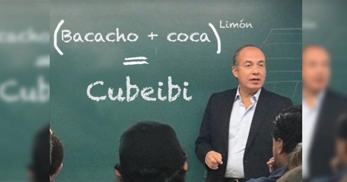 Felipe Calderón fue a dar clases al ITAM y, obviamente, se convirtió en ...