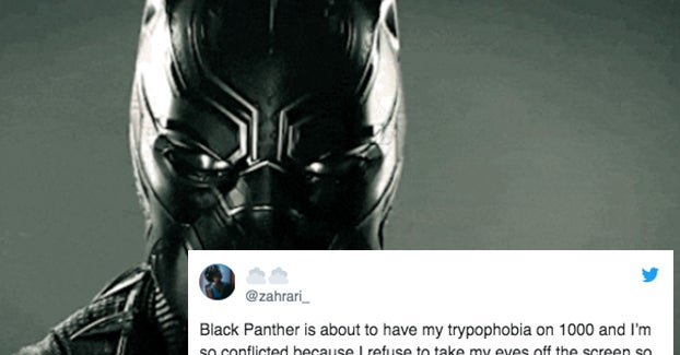 Black Panther Is Triggering Trypophobia And The Internet Has Thoughts