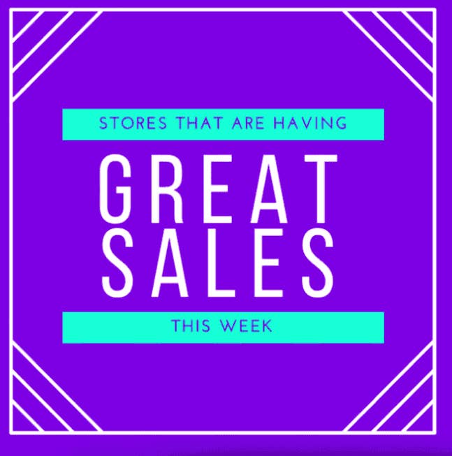 29 Stores That Are Having Great Sales This Week