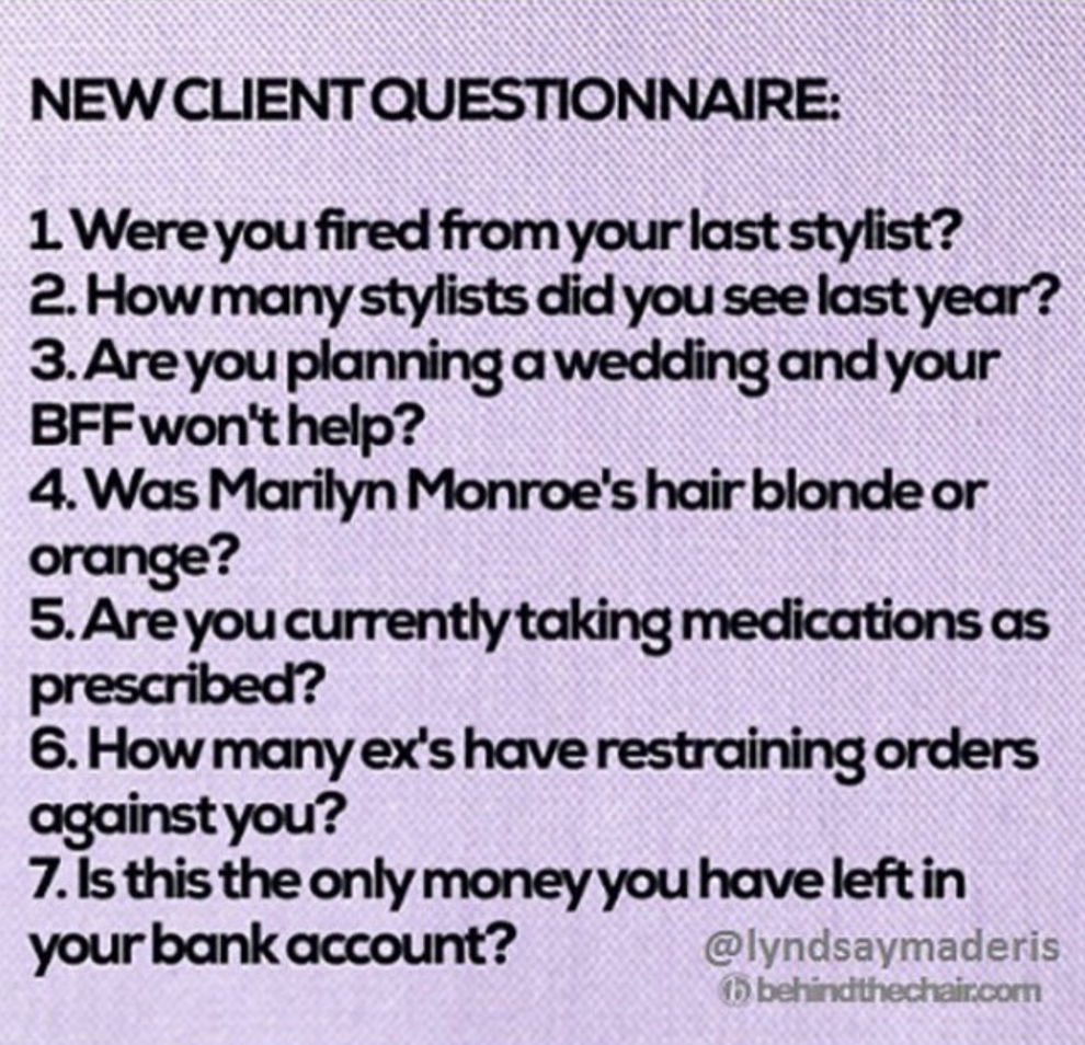 19 Hilarious Memes That Prove Hairstylists Are The Most Patient People ...