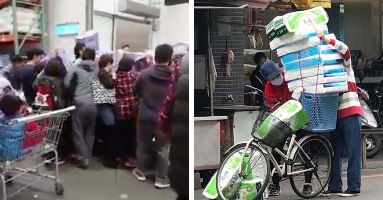 Taiwan Is Going Through A Toilet Paper Crisis And It's Terrifying