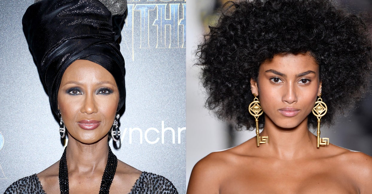Models Imaan And Iman Did A Magazine Cover Shoot Together And It's ...