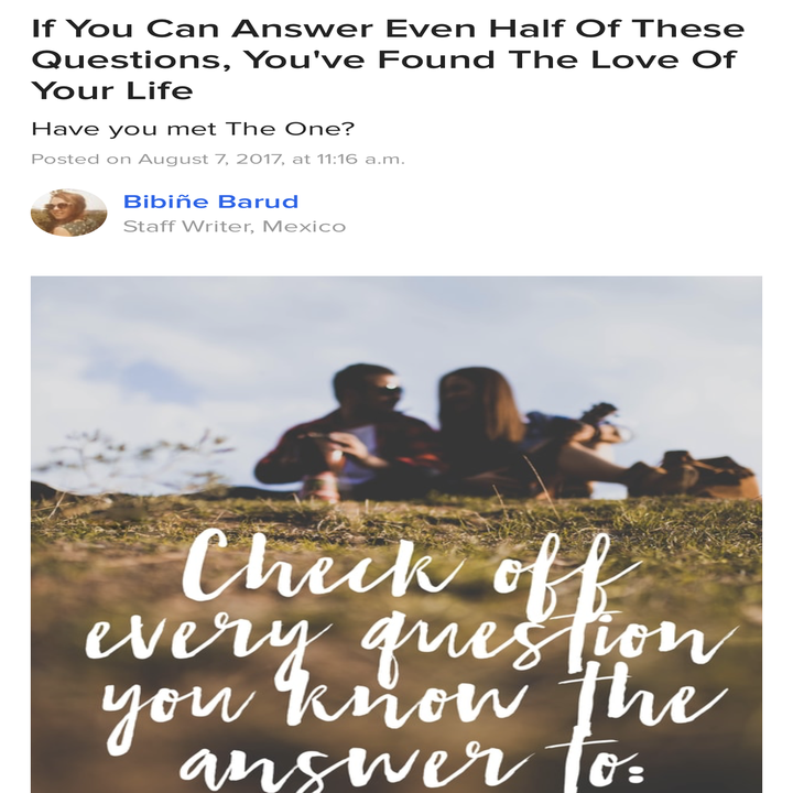 15 Quizzes That Will Help Answer Every Tough Question About Your Love Life