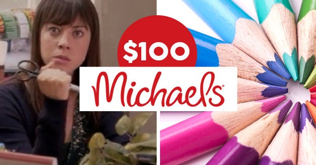 Shop At Michaels And If You Spend Under $100, You Win