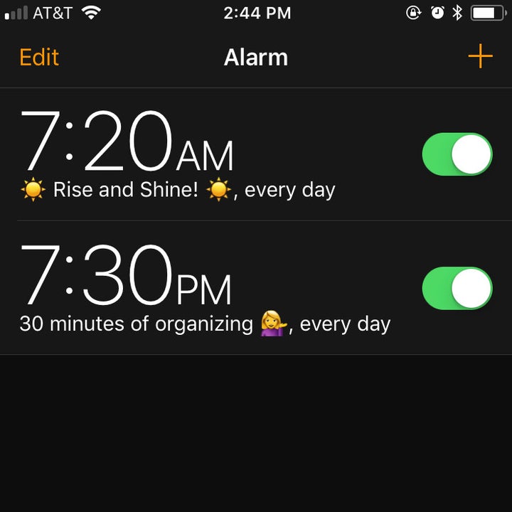 Tell Us About The Habit That Helps You Feel A Little More Organized