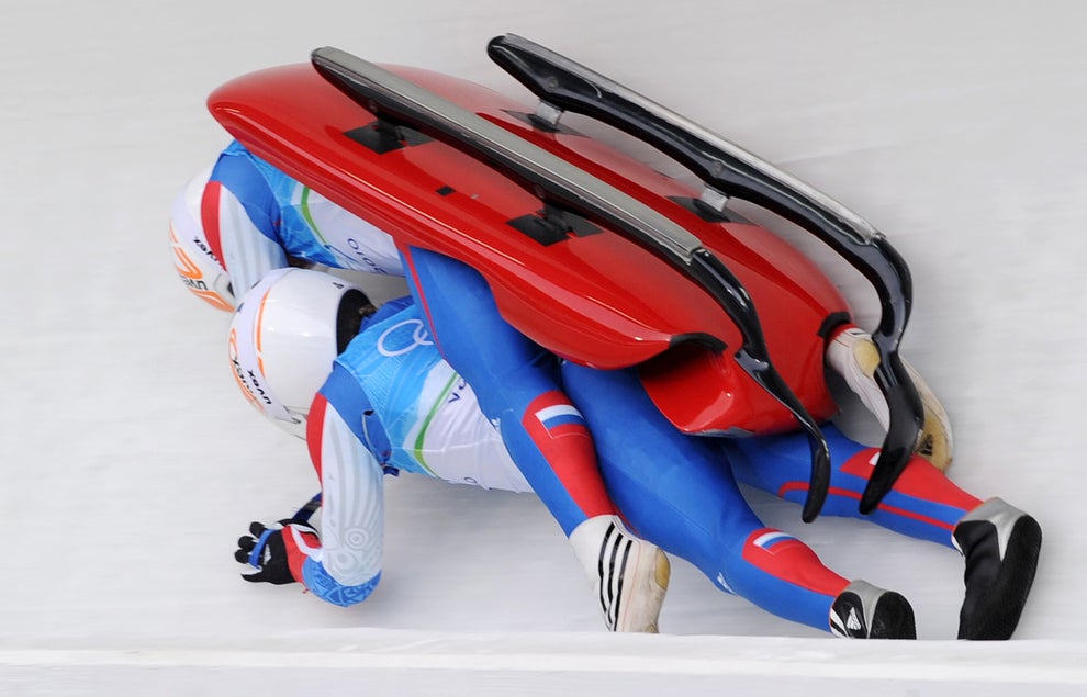 We Gotta Talk About How Amazing And Weird Doubles Luge Is