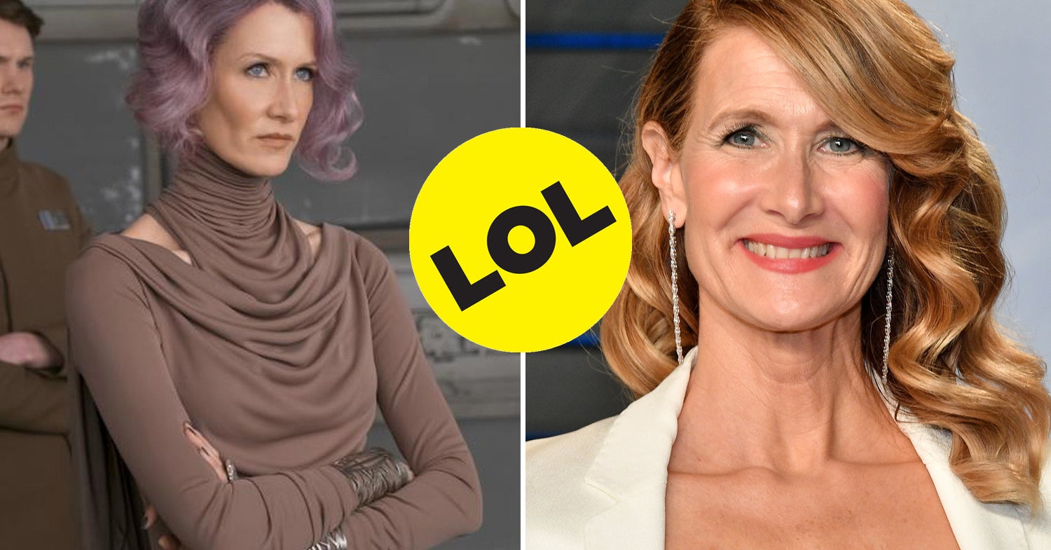 You Can See Laura Dern Whispering "Pew, Pew" While Shooting Her Blaster ...