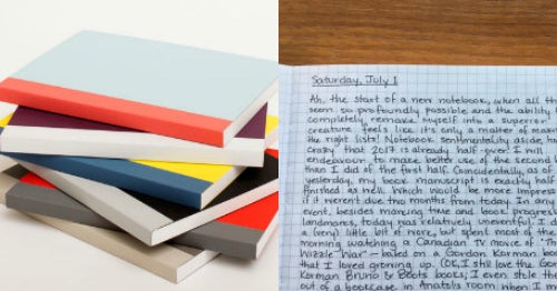How Finding The Perfect Notebook Made Me Less Anxious About The Future