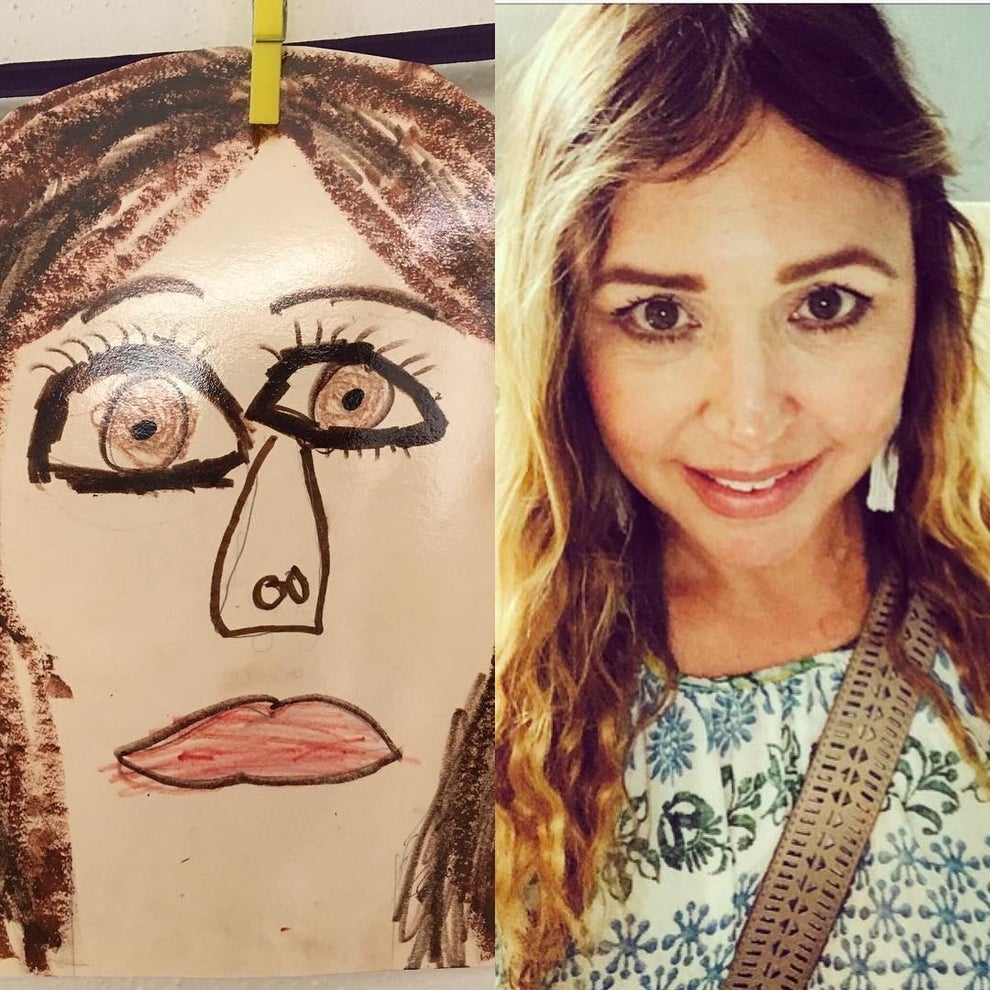 These Kids' Drawings Of Their Moms Will Make You Laugh And Their Moms Cry