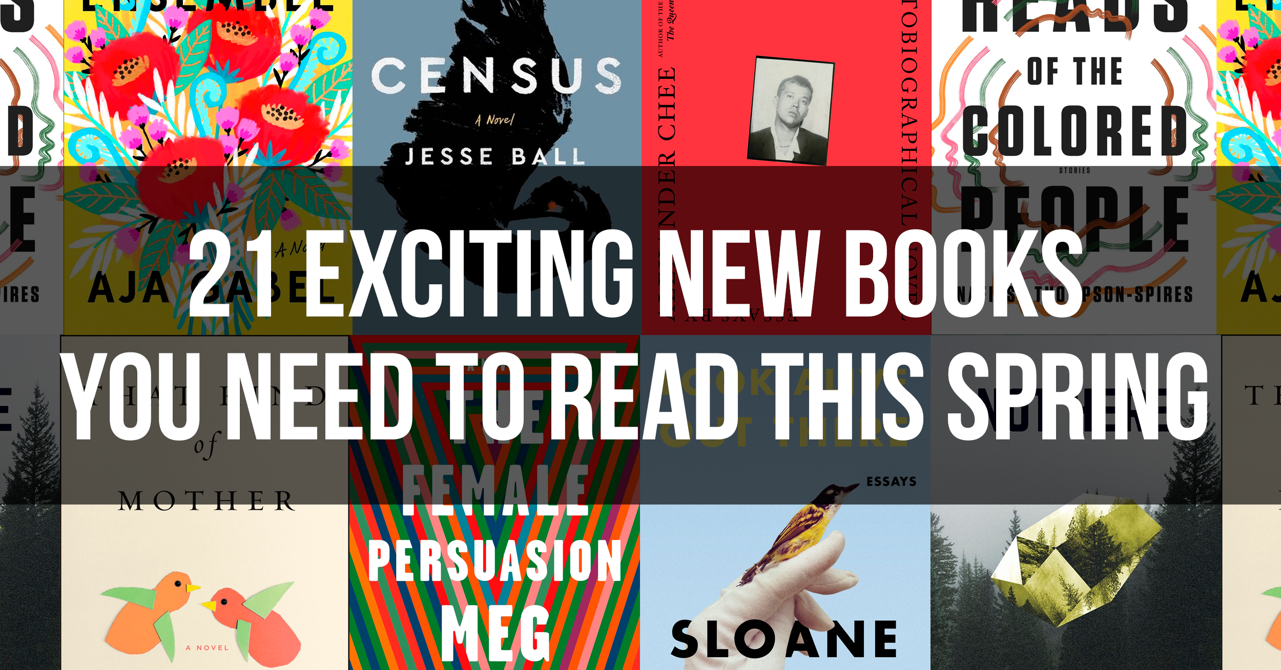 21 Amazing New Books You Need To Read This Spring