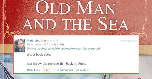 14 Hilarious Book Reviews From Very Concerned Readers