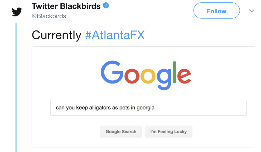 21 Hilarious Tweets About The Season Premiere Of "Atlanta"